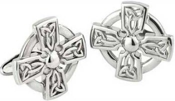 Celtic Cross Cuff Links