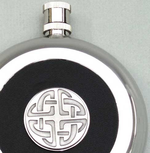 Celtic Flask - Dara Knot