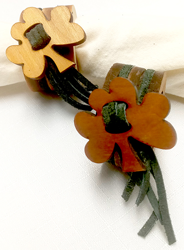 Shamrock Napkin Rings