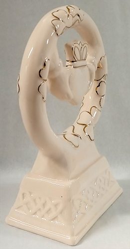 Irish Wedding Cake Topper - Claddagh