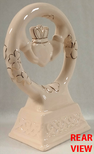 Irish Wedding Cake Topper - Claddagh