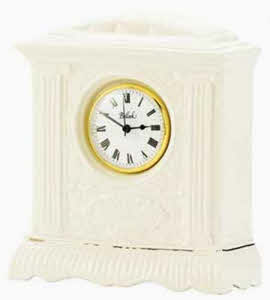Belleek Clock - Celtic Mantel