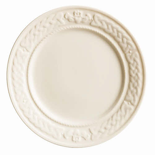 Belleek Claddagh Butter Dish