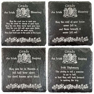 Irish Coat of Arms Coasters