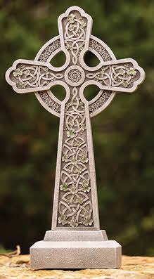 Celtic Garden Cross - Standing