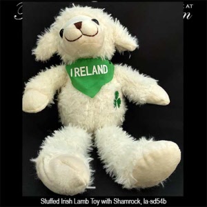 Plush Irish Ram Doll - Shamrock