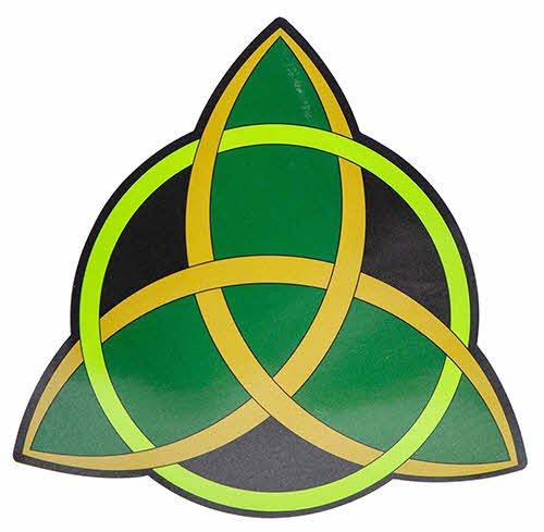 Shamrock Magnet - Tricolor