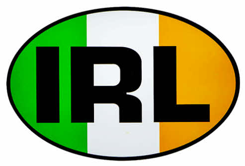 Irish Flag Stickers