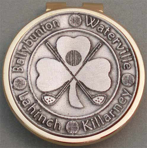 Irish Golf Money Clip