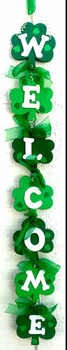 Shamrock Wall Hanging - Cascading