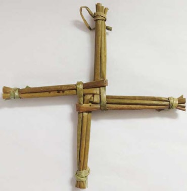 St Brigids Cross - Straw