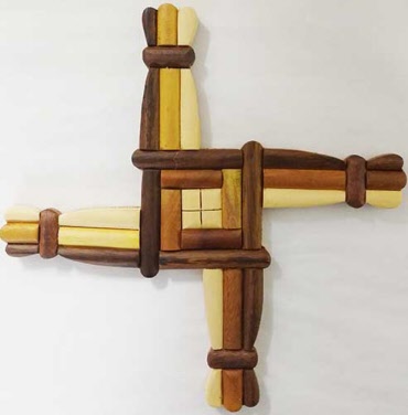 St Brigids Cross - Straw