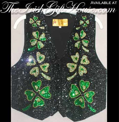 Shamrock Vest - St Patricks Day Costume