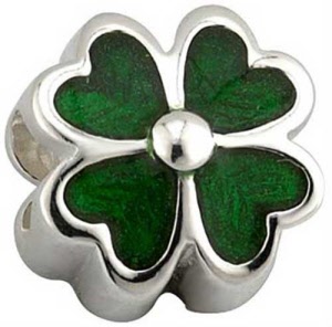 Clover Charm - Silver - Four Leaf