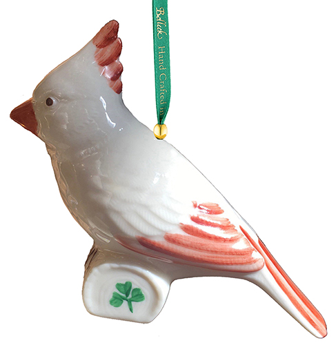 Belleek Ornament - Cardinal