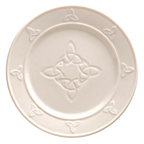 Belleek Trinity Plate - Side