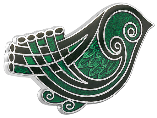 Book of Kells Brooch - Celtic Bird - 10001g