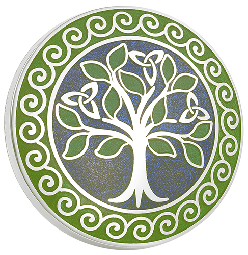 Book of Kells Brooch - Tree of Life - 10006b