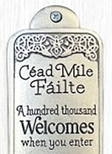 Cead Mile Failte Blessing Plaque