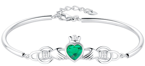 Claddagh Bracelet - Sterling Silver - 50162