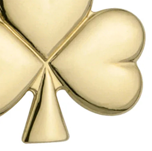 Gold Shamrock Necklaces