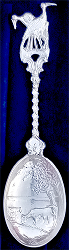 Irish Birth Spoon - Mullingar Pewter