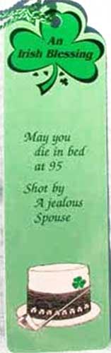 Irish Blessing Bookmark - 4001
