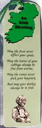 Irish Blessing Bookmark - Frost