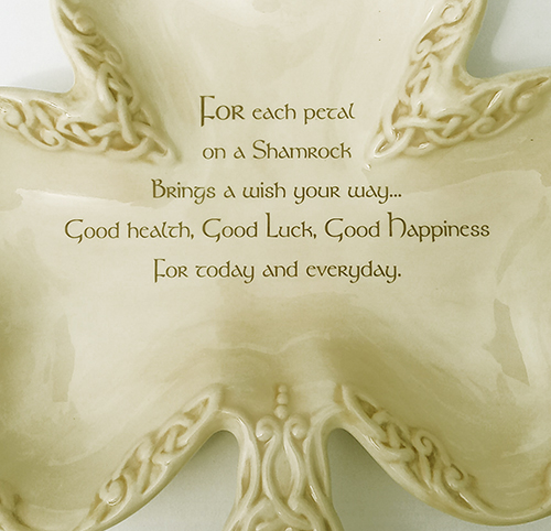 Irish Blessing Shamrocks
