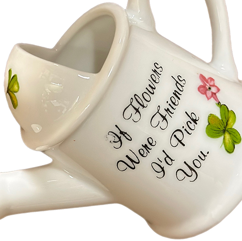 Irish Ornament - Friend Watering Can