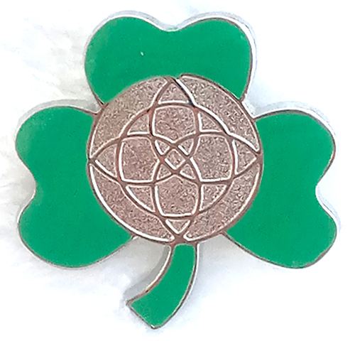 Shamrock PIn - Celtic
