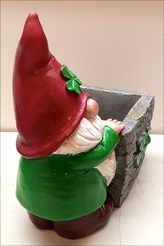 Irish Garden Gnome Planter