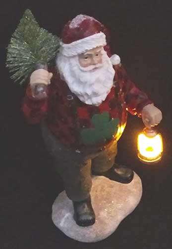 Irish Santa - Illuminated