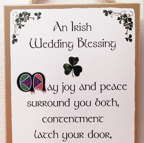 Irish Wedding Blessings