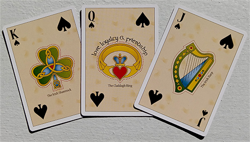 Irish Playing Cards - Shamrock