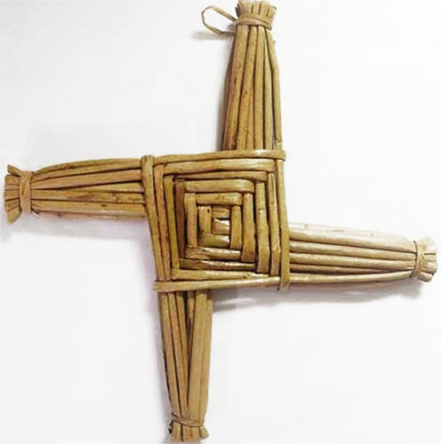 St Brigids Cross - Straw