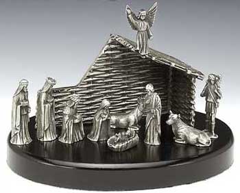 Mullingar Pewter Nativity Set