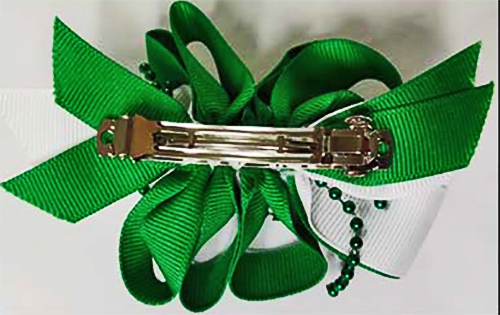 Shamrock Hair Clips - Bows