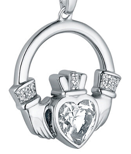 Sterling Silver Claddagh Necklaces