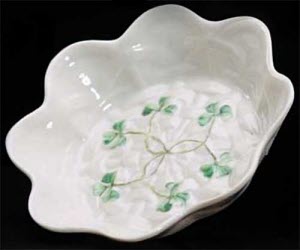 Belleek Dish - Shamrock - Sweet