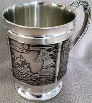 Irish Pewter Tankards