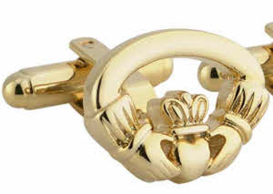 Claddagh Cuff Links
