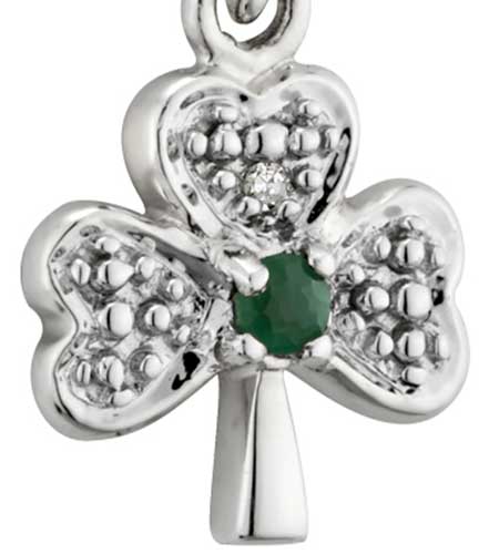 Gold Shamrock Necklaces