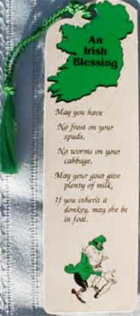 Irish Blessing Bookmarks