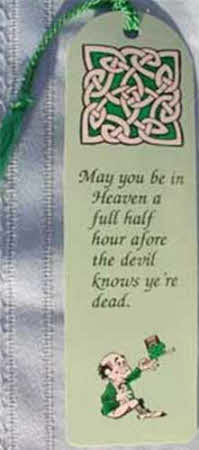 Irish Blessing Bookmarks