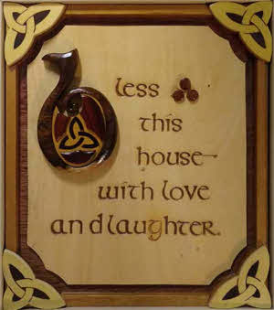 Irish Blessing Plaques