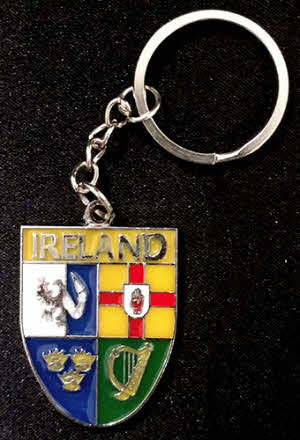 Irish Key Chain - Four Provinces - Ireland