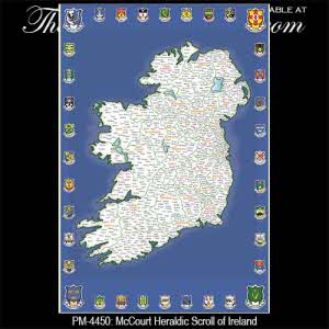 Irish Names Map