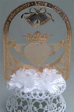 Irish Wedding Cake Toppers