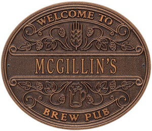 Personalized Irish Pub Sign - Welcome - 3350ac